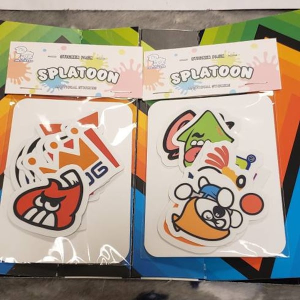 Splatoon Brand Logos New Logos and Splatoon 3 Graffiti Added - Etsy UK