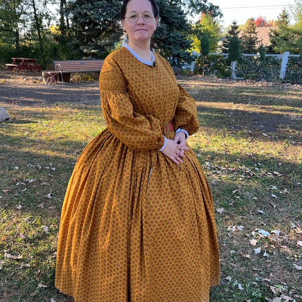 Fig Leaf Patterns® 219, Plain Short Gown & Lined Short Gown With Collar ...