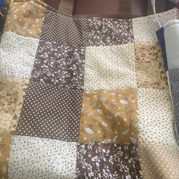Patchwork Tote Quilted BAG PATTERN. PDF Instant Download - Etsy