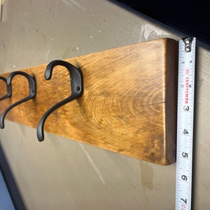 Rustic Cast Iron Coat Hooks 5 Pack Wall Mounted Farmhouse Decor square ...