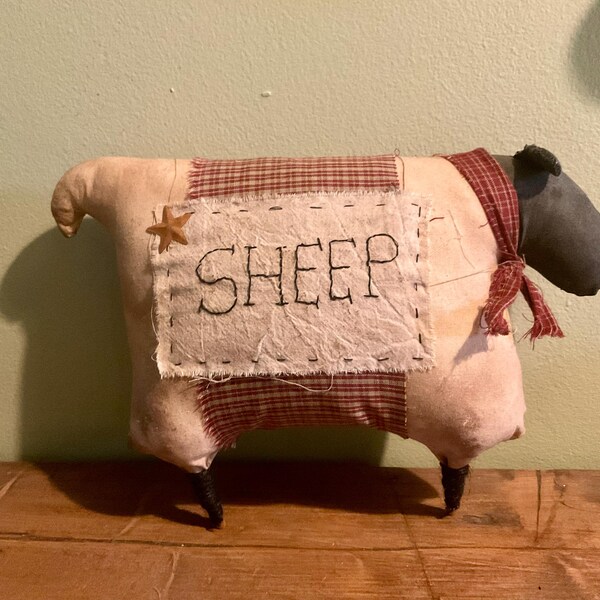 Emmie Ann EPATTERN... Primitive Country Raggedy Cloth Doll Decoration ...