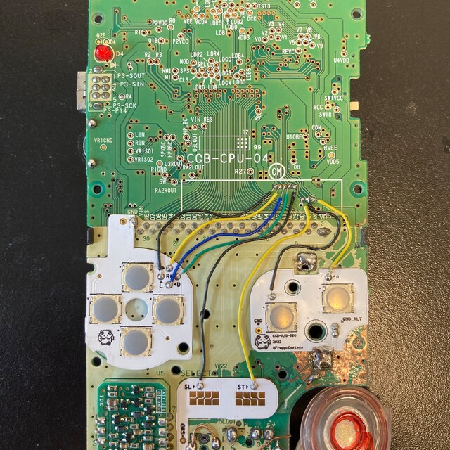 Button Issue (A) diy help : r/Gameboy