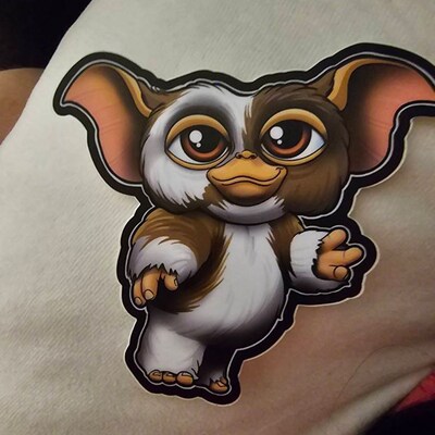 Gremlins Movie Gizmo Vinyl Sticker - Etsy