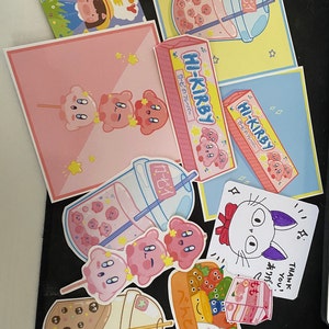 Kawaii Character Mini Prints - Etsy