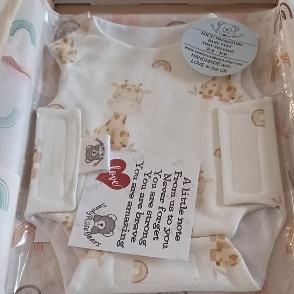 Micro Preemie Vest, NICU Baby Clothes, Cotton Knit - Etsy Canada