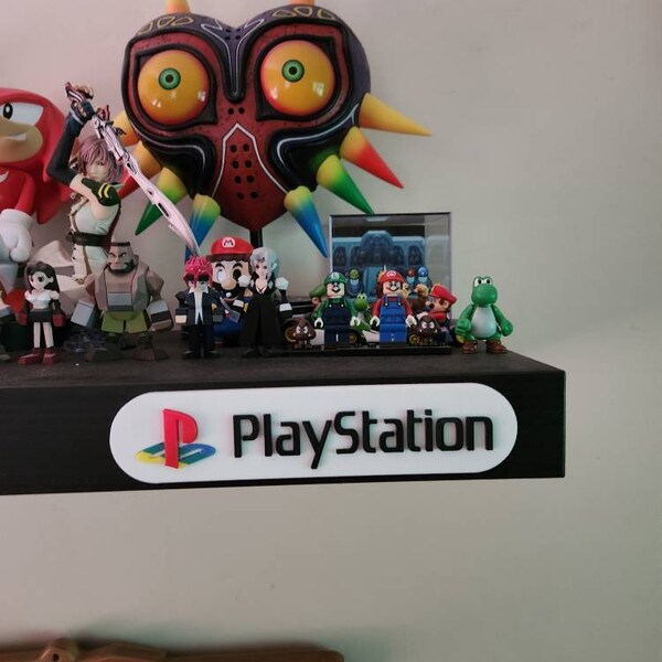 Sony Playstation 3D Fridge Magnet/shelf Display - Retro Video Games PS1 ...