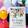 80th Birthday Sign 80 Years Loved Sign Custom Birthday - Etsy