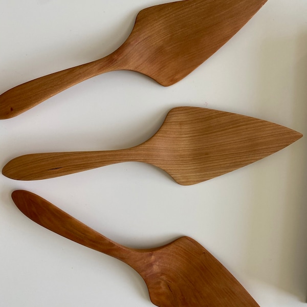 Pie Server (wooden, Cherry Wood) - Etsy