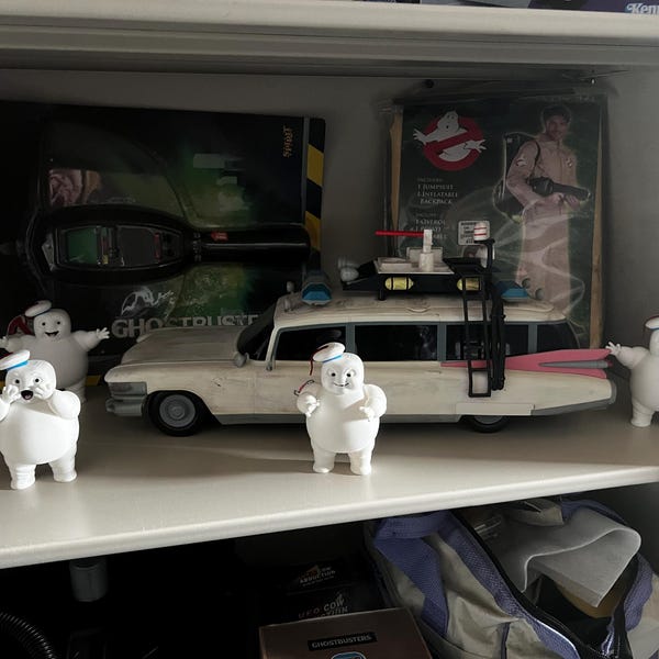 3 Adorable Ghostbusters Mini Stay Puft Marshmallow Man Figurines 3 ...