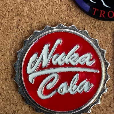 Nuka Cola Cap Pin 1.25 Inch Cosplay - Etsy