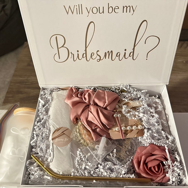 Bridesmaid Proposal Box - Etsy