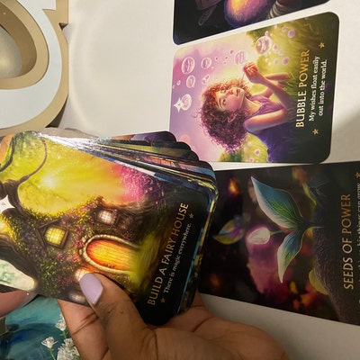 Crystal Ball Pocket Oracle Deck: 13 Oracle Cards & Guidebook - Etsy