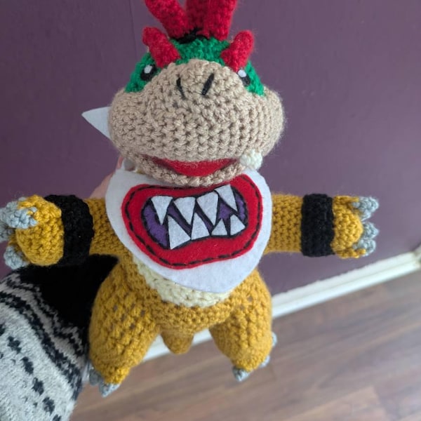 Bowser Jr Crochet Pattern ~ Amigurumi PDF ~ ENGLISH Instructions Only ...
