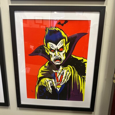 Tim Baron 80s Retro Monster Halloween Sticker Set - Etsy