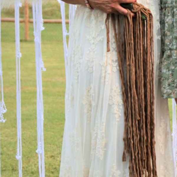Macrame Bouquet Wrap - Etsy