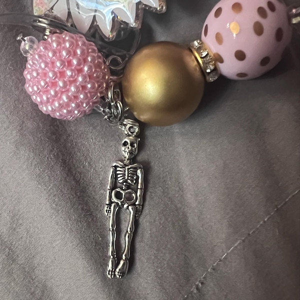 Skeleton, Rad Tech, X-ray Badge Reel Charm · Lanyard Charm · Keychain ...