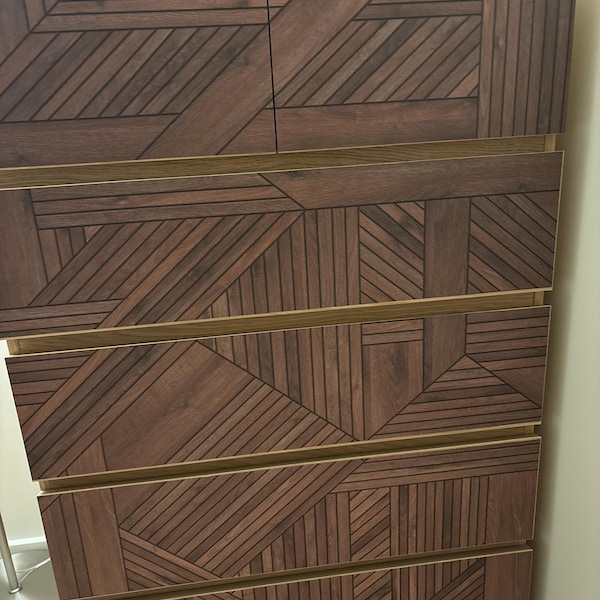 Ikea Kallax Expedit Decal \ Colorful Wooden Parquet \ Rack Sticker ...