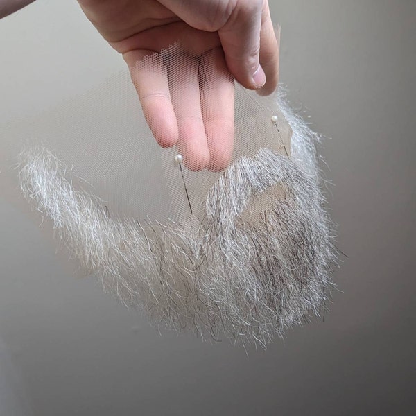 The Darcy | Realistic Black Synthetic Hair Side Burns Mutton Chops ...