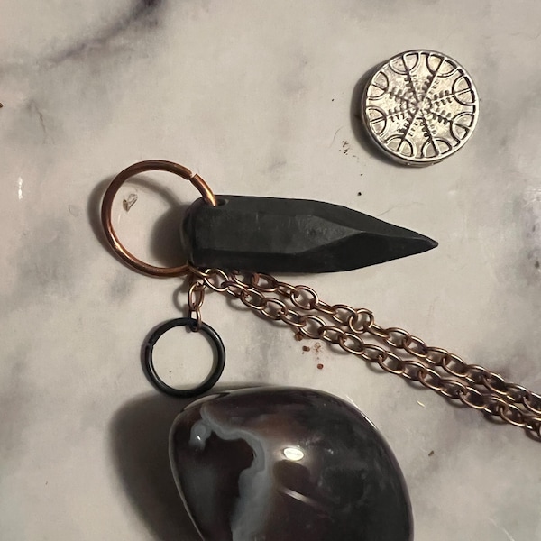 Fang of Fenrir Pendant Hand Forged Jewelry Witchcraft Talisman Viking ...