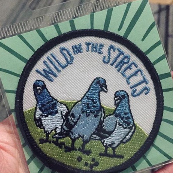 Wild in the Streets Pigeon Patch - Etsy