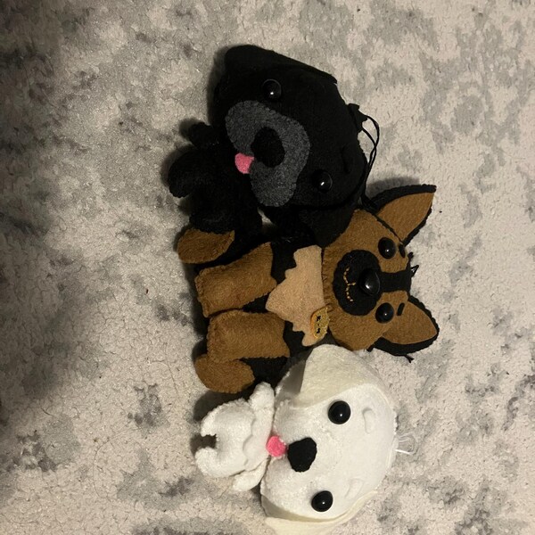 Cute Wendigo Felt Toy Sewing PDF and SVG Pattern, Cryptid Toy, Windigo ...