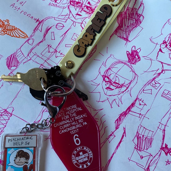 Baltimore State Hospital for the Criminally Insane Key Fob - Etsy