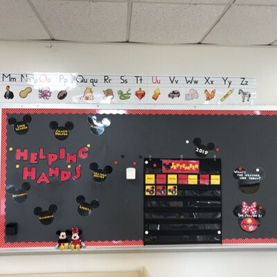 Preschool Kindergarten Classroom Disney Mickey Minnie Mouse - Etsy