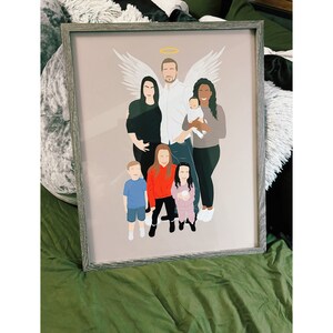 Group Portrait, Group Drawing, Drawing From Photo,digital Drawing ...