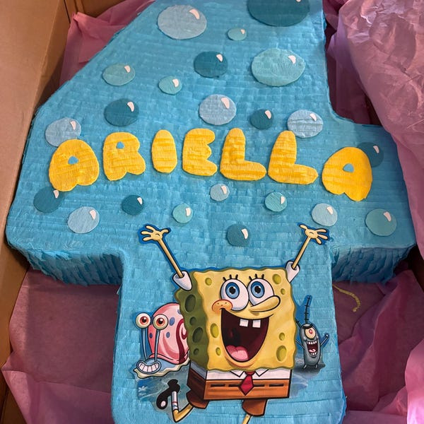 Personalized Handmade Pinata, Custom Order Pinata, Birthday Gift ...