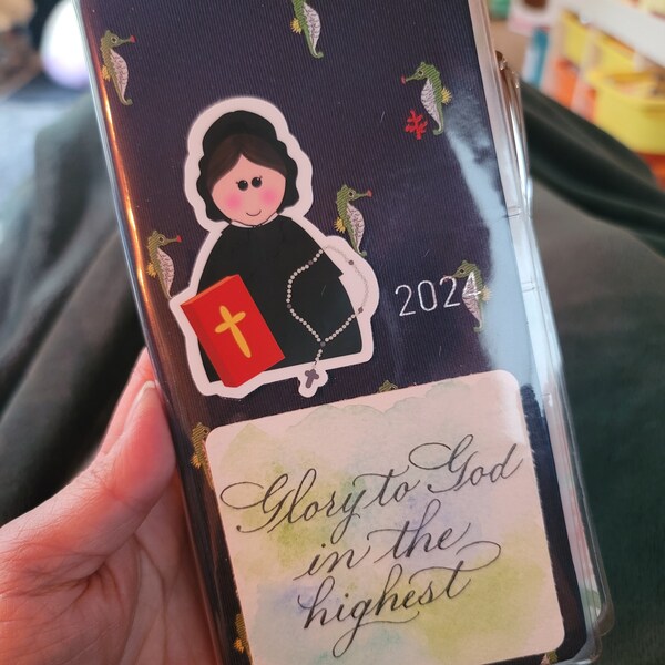 Holy Friends in Heaven Alphabet Print - Etsy