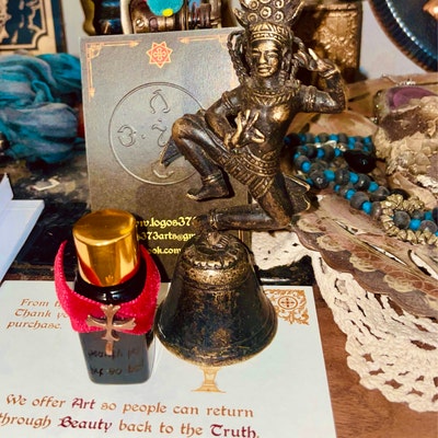 Black Tau Hooded Robe, Robe of a Neophyte, Robe of the Crone, Ritual ...