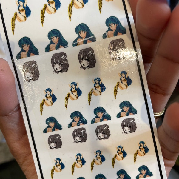 Custom Nail Art Waterslide Decals Custom Water Decals for Manicure ...