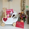 Scallop Heart Tag Heart Tag Valentine’s Basket Tags Valentine’s Day ...