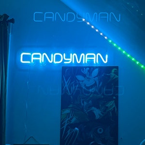 Gamer Neon Sign Custom, Game Room Decor, Personalized Gamer Tag Sign ...