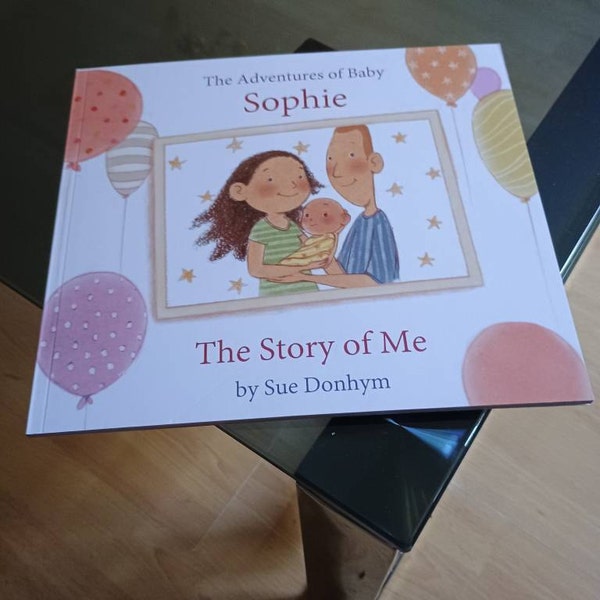 Personalized Baby Book Your Baby's Story sibling Version Second Baby ...