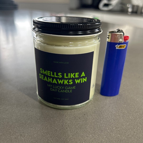 Smells Like A Bills Win Candle, Unique Gift Idea, NFL Candle, Buffalo ...