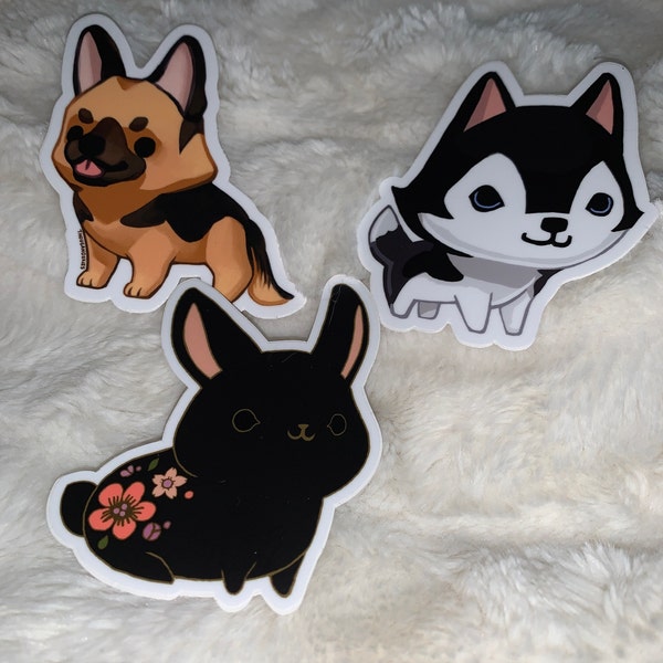 Vinyl Sticker German Shepherd GSD - Etsy