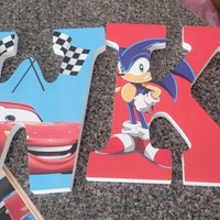 Thomas the Tank Engine Wooden Letters, Custom, Train Letters, Boy Girl ...