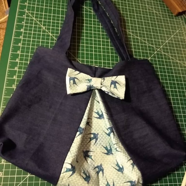 Easy Bow Bag PDF Sewing Pattern - Etsy