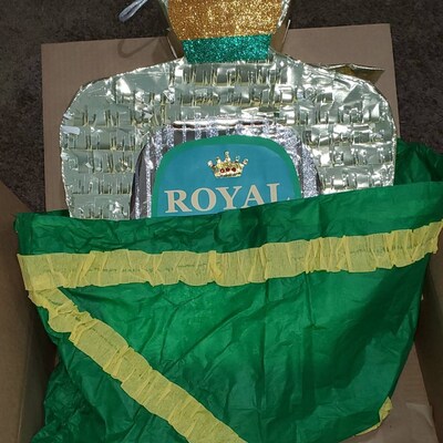 Whiskey Inspired Pinata Gold & Green Color - Etsy