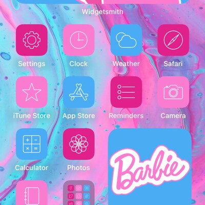 Barbie App Icons, Barbiecore iPhone Icon Pack & Widgets - Etsy