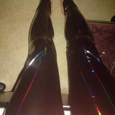 Women Diamond Crystal Rhinestone Mesh Pants Hollow Out - Etsy