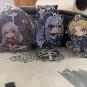 Zenless Zone Zero - Hugo, Vivian Acrylic Charms - Keychain & Standee ...