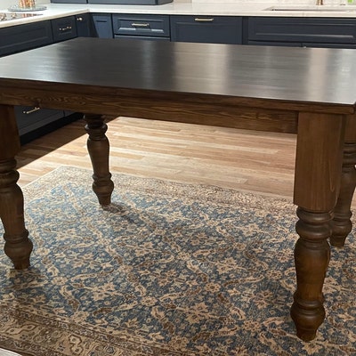 Side Table Solid Wood Modern Farmhouse Console Entryway Table, Dining ...