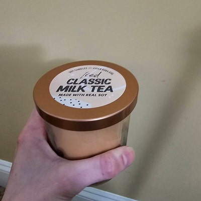 Classic Milk Tea Boba Candle - Etsy