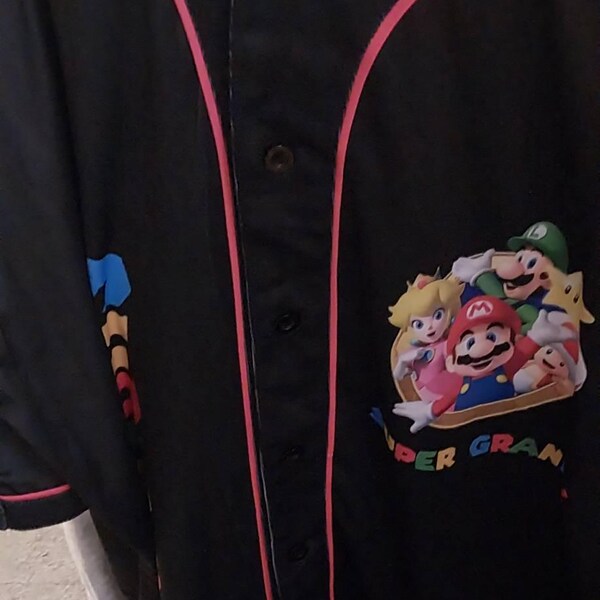 Personalized Super Mario Baseball Jacket, Video Game Jacket Men, Super ...