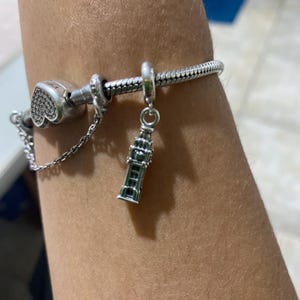 100th Anniversary Cinderella's Enchanted Charm,sliver Bracelet Charms ...