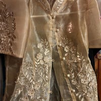 Traditional Filipiniana Maria Clara Alampay With Black Skirt - Etsy Canada