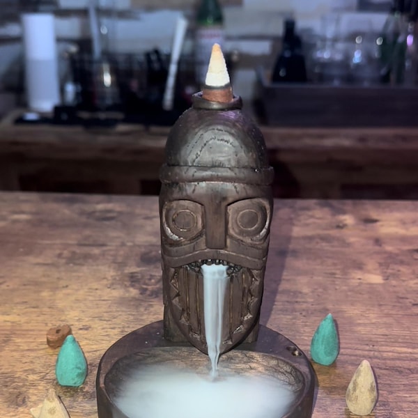 Raven Incense Holder, Backflow Burner Valravn, Crow Backflow Incense ...