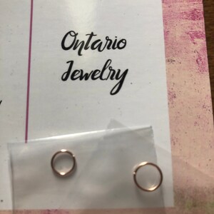 Hoop Earring.huggie Earring.conch Hoop.piercing.nose.helix - Etsy